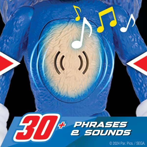 GetUSCart- Sonic The Hedgehog 3 Ultimate Talking Sonic 12-Inch Figure ...