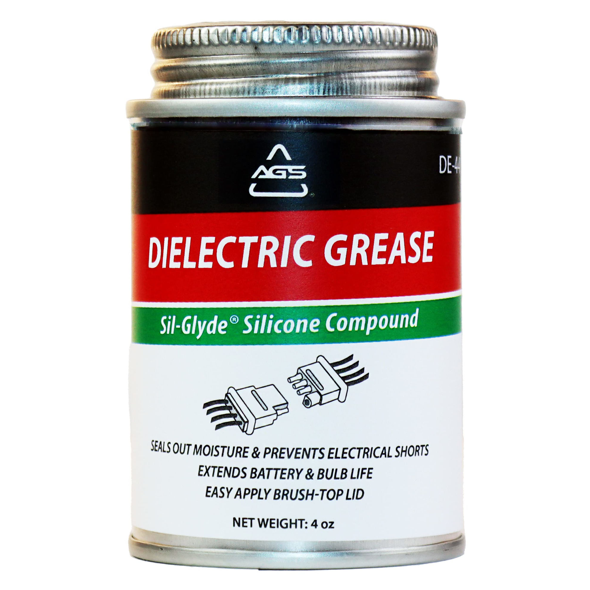GetUSCart- AGS Automotive Solutions Brush Top Can Dielectric Silicone ...