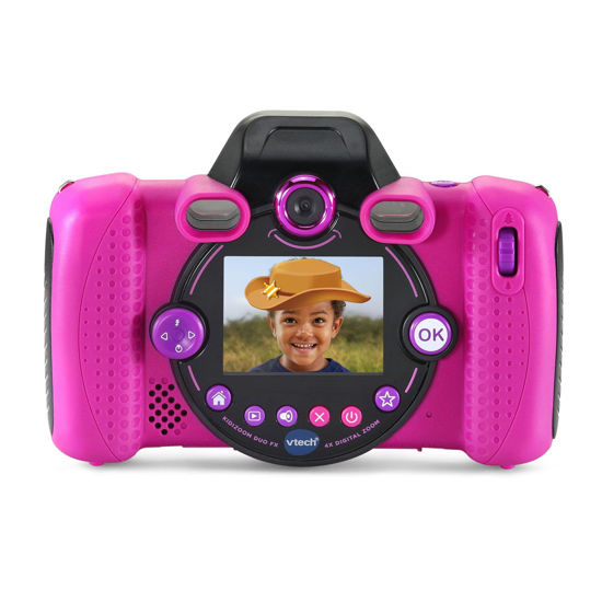 GetUSCart- VTech KidiZoom Duo Camera FX Kids Digital Dual Cameras, Pink