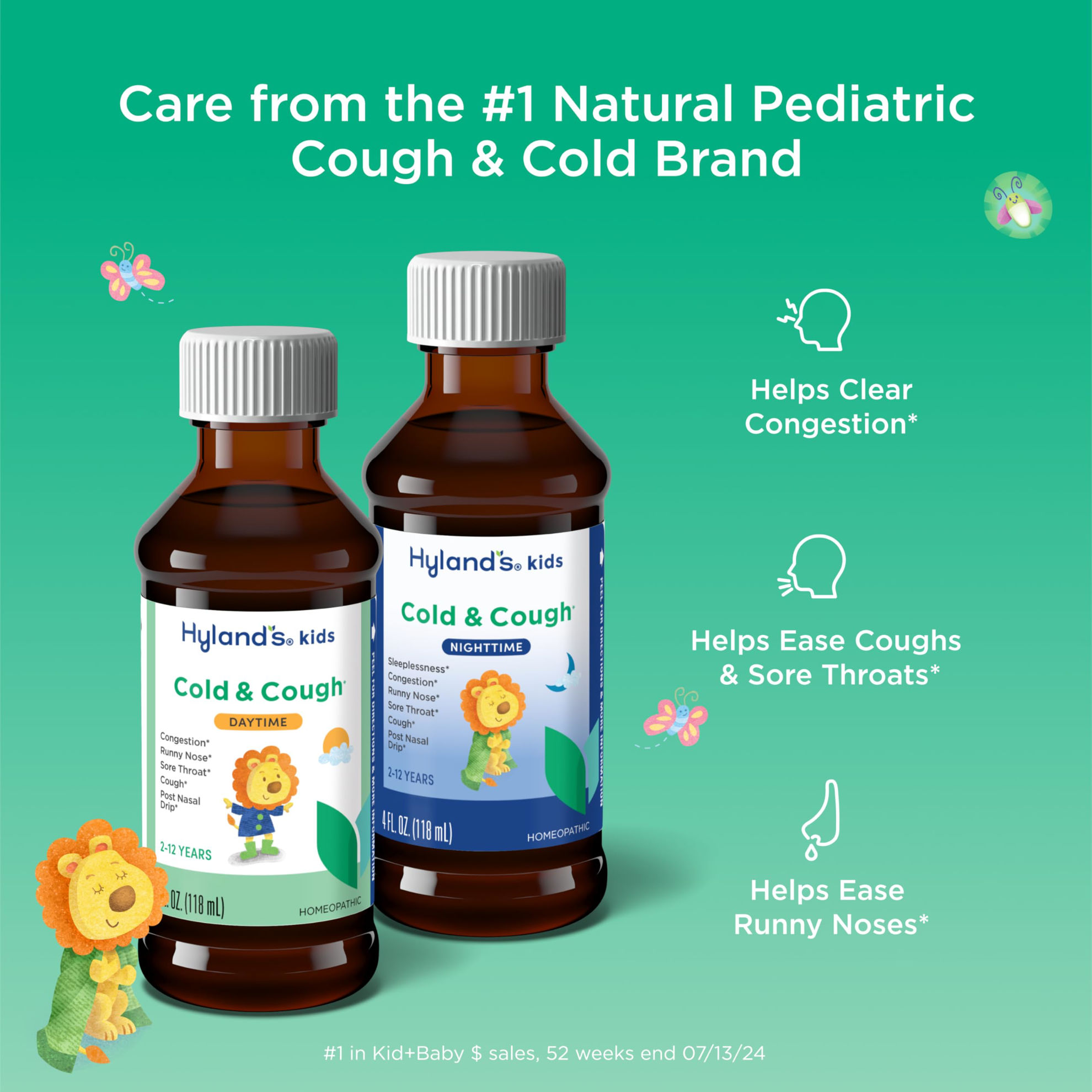 GetUSCart- Hyland's Kids Cold and Cough, Day and Night Combo Pack, Cold ...