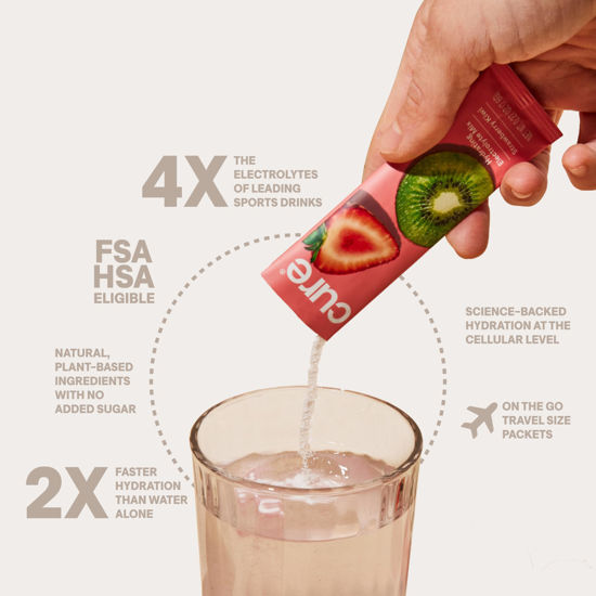 GetUSCart- Cure Hydration | Plant-Based Electrolyte Drink Mix | No ...