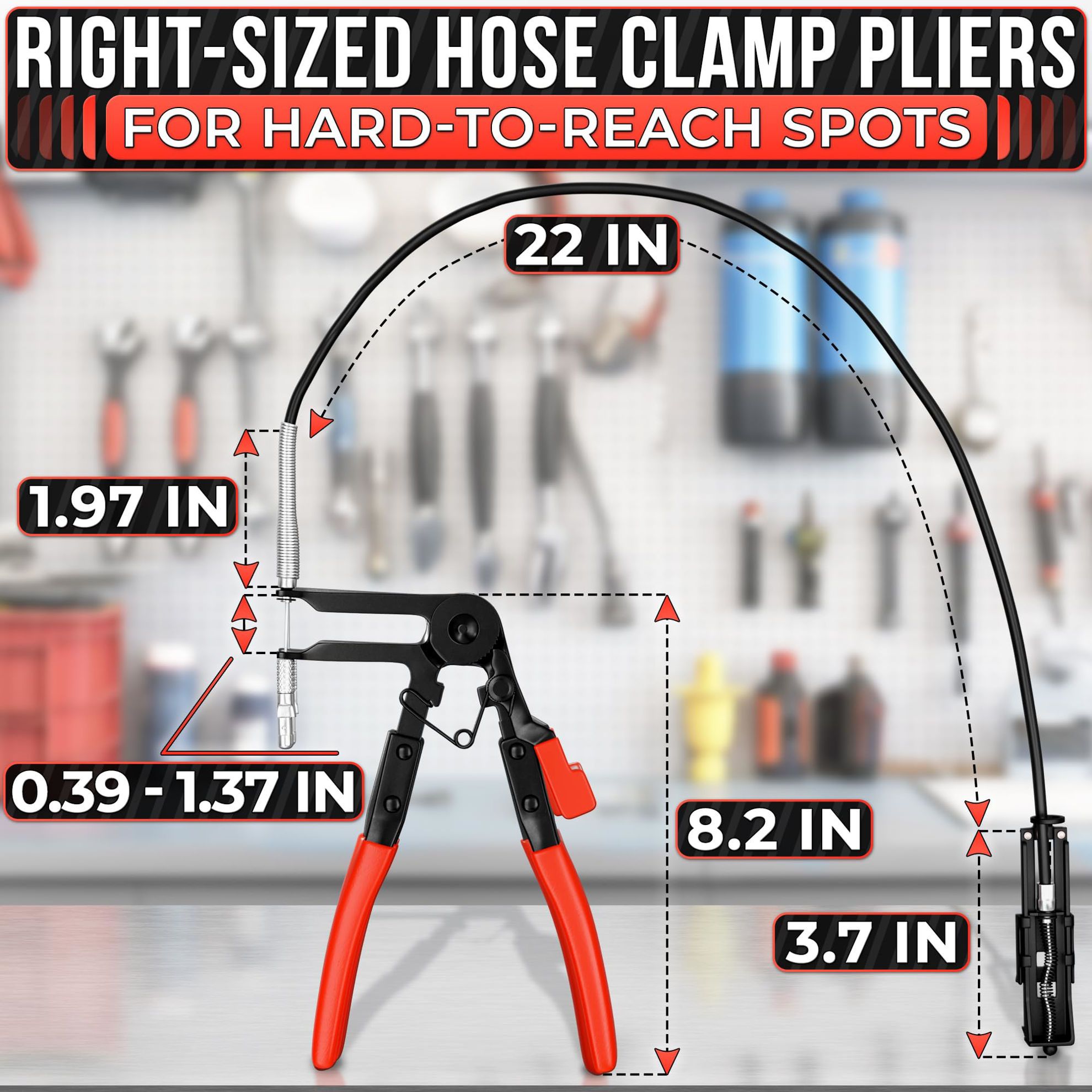 GetUSCart- Radiator Hose Clamp Pliers Automotive - Radiator Hose Clamp ...