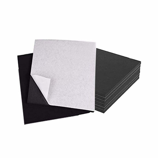 GetUSCart- 8 Pieces Black Neoprene Foam Anti Vibration Pads, Rubber ...