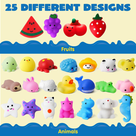 GetUSCart- JOYIN Mochi Squishy Toys Set, Random 25 Pack Mini Mochi ...