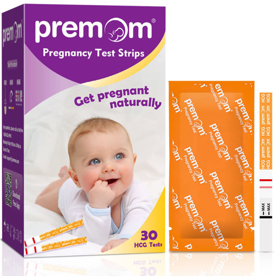 GetUSCart- Premom Pregnancy Test Strips- 30 Pack Early Detection ...