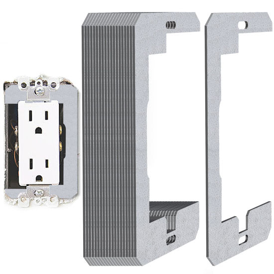 GetUSCart- DECOHS 20 Pcs Wall Plate Spacer- Metal Flush Fit Device ...