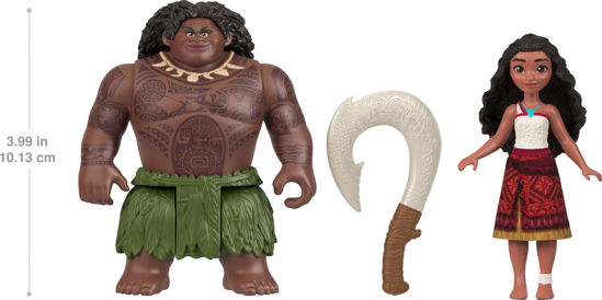 GetUSCart- Mattel Disney Moana 2 Toys, Moana & Maui Ocean Adventures 2 ...