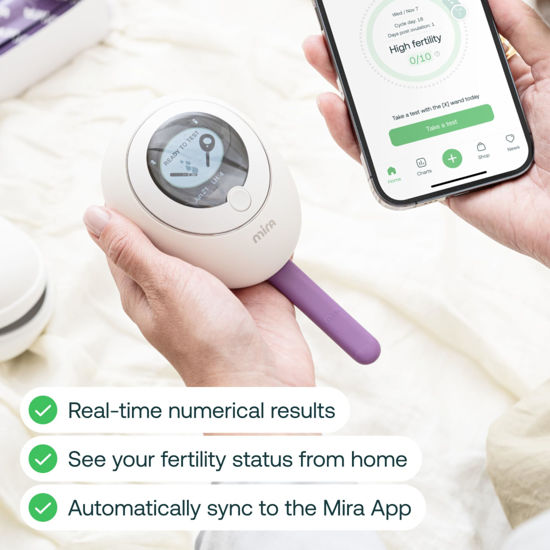 GetUSCart- Mira Fertility MAX Wands, Ovulation Test Strips for Women ...