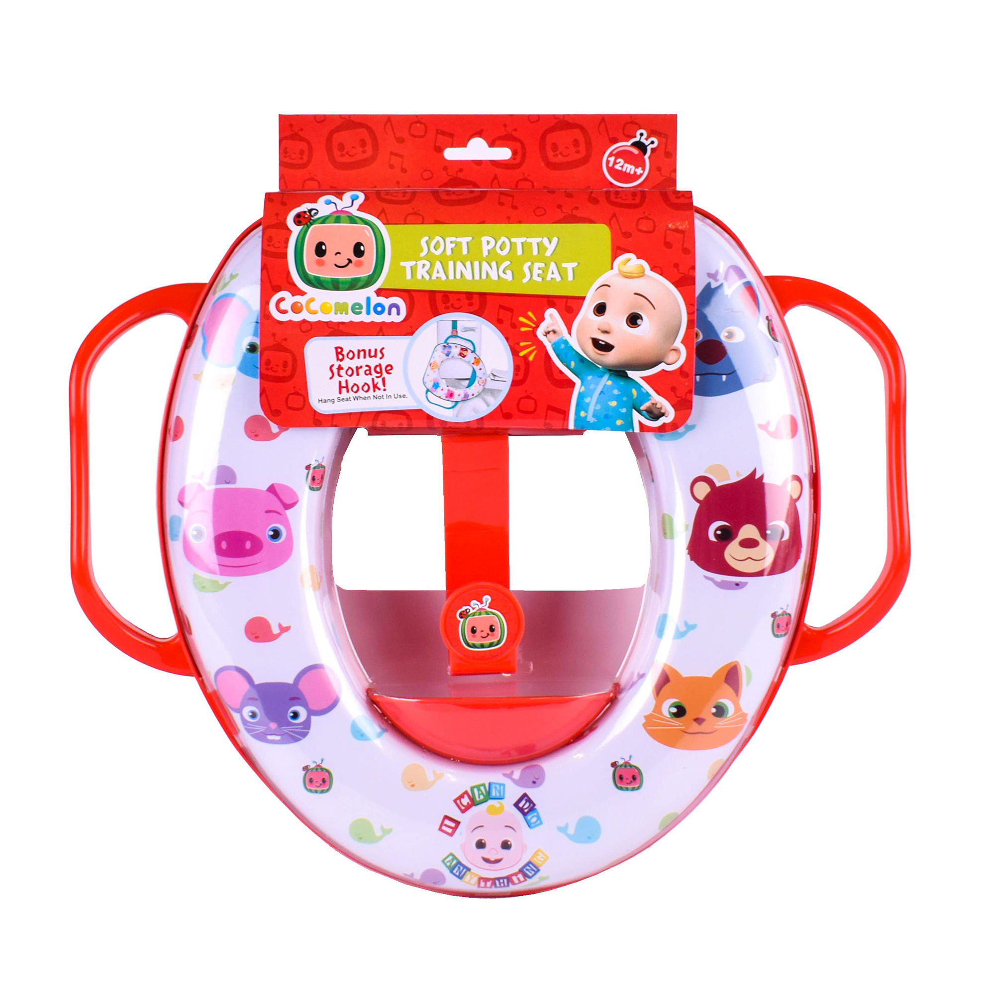 GetUSCart- CoComelon Soft Potty Training Seat, Red