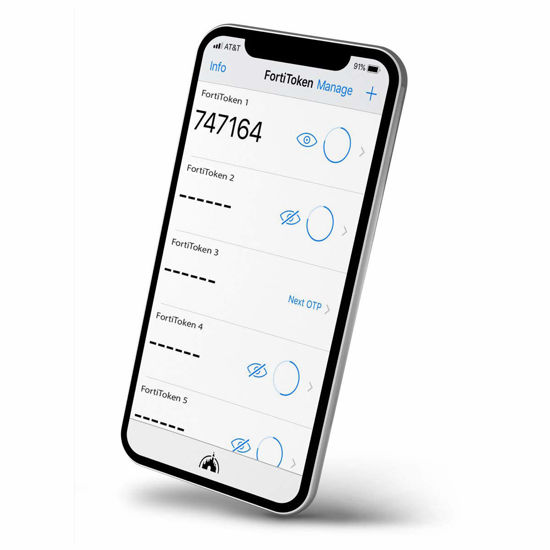 GetUSCart- Fortinet FortiTokenMobile 5 User License (FTM-ELIC-5)