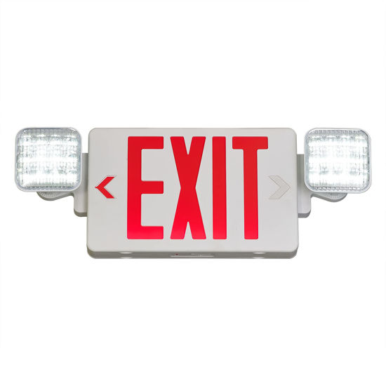 GetUSCart- TANLUX Red Exit Sign with Emergency Lights, LED Emergency ...