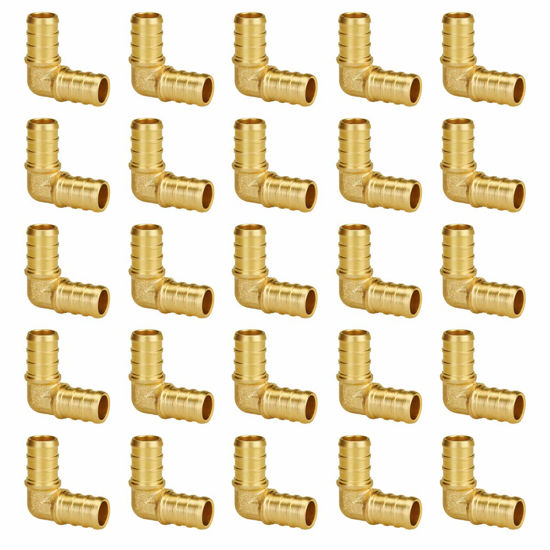 GetUSCart- SUNGATOR Pex Fittings 1/2 Inch, 25-Pack 1/2" Pex 90 Degree ...