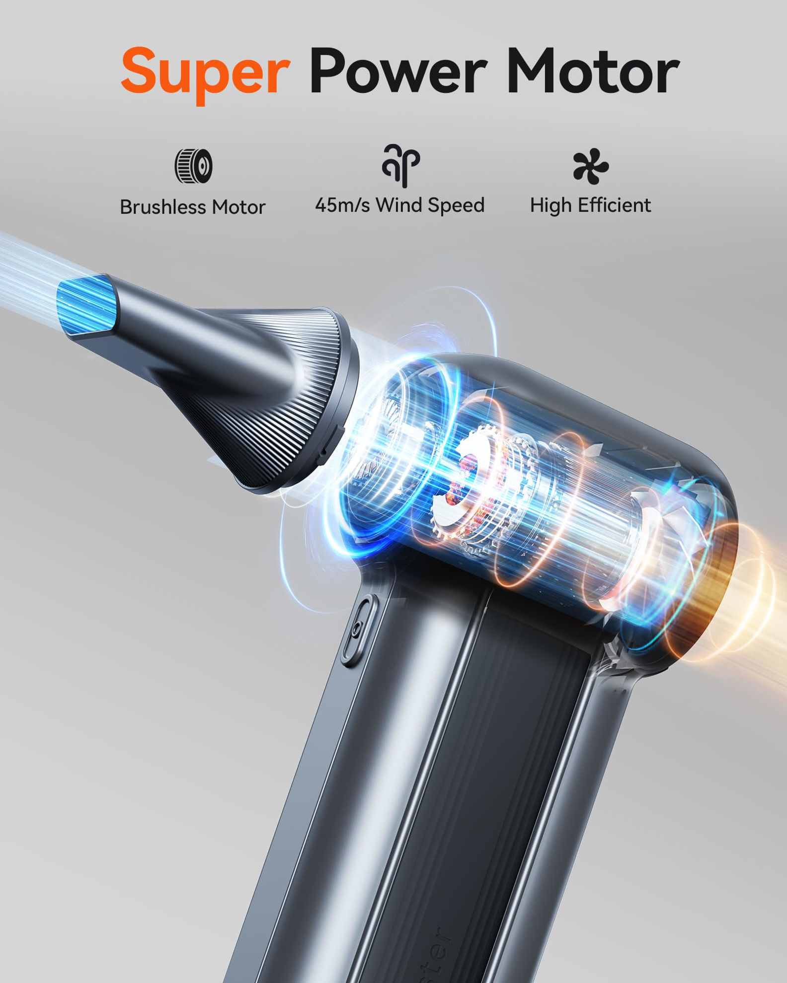 GetUSCart- WOLFBOX MF100 Electric Air Duster-150000RPM Super Power ...