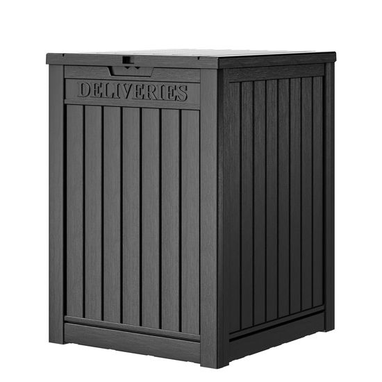 GetUSCart- 51 Gallon Resin Package Delivery Box for Outside, Storage ...