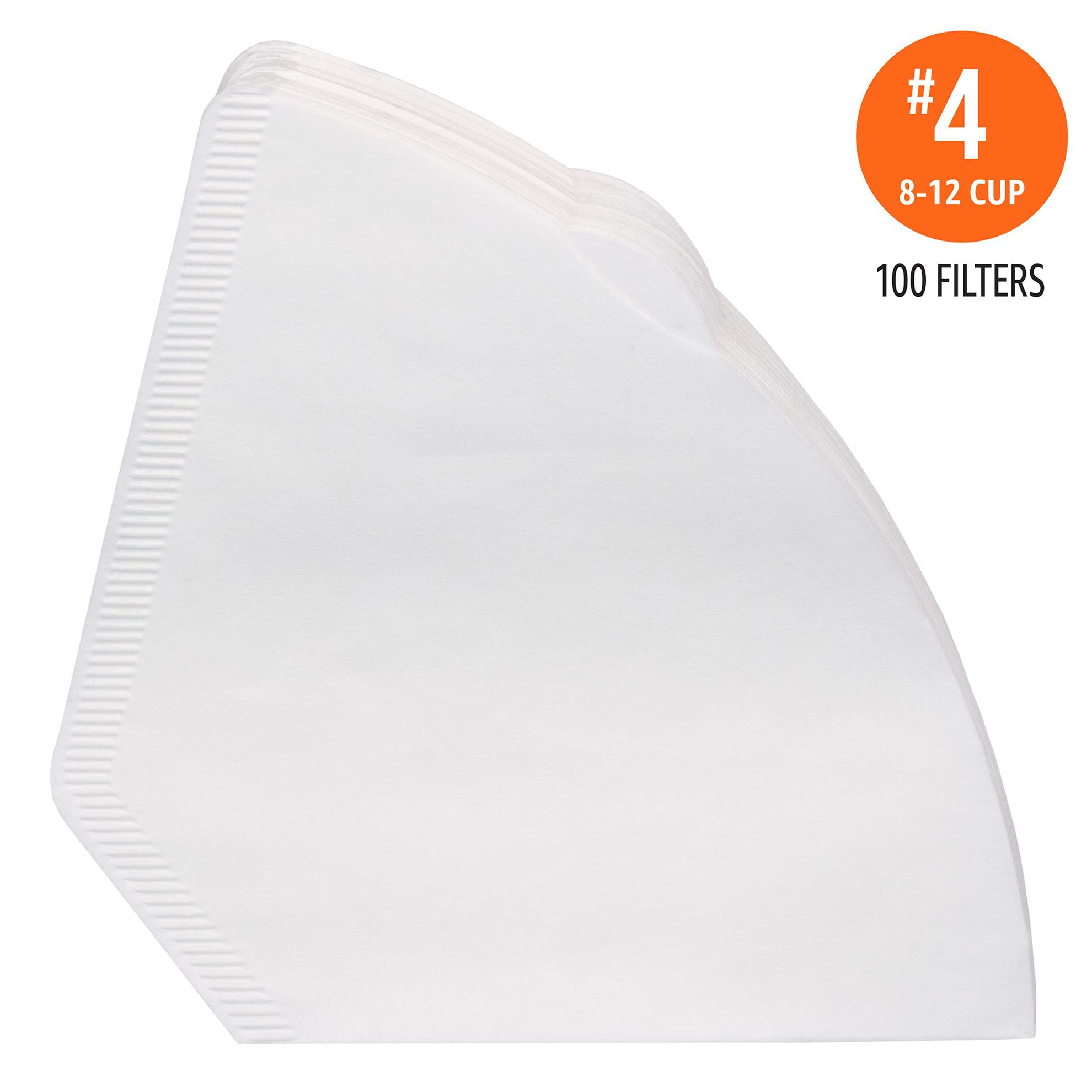 GetUSCart- Amazon Basics Number 4 Cone Coffee Filters for 8-12 Cup ...