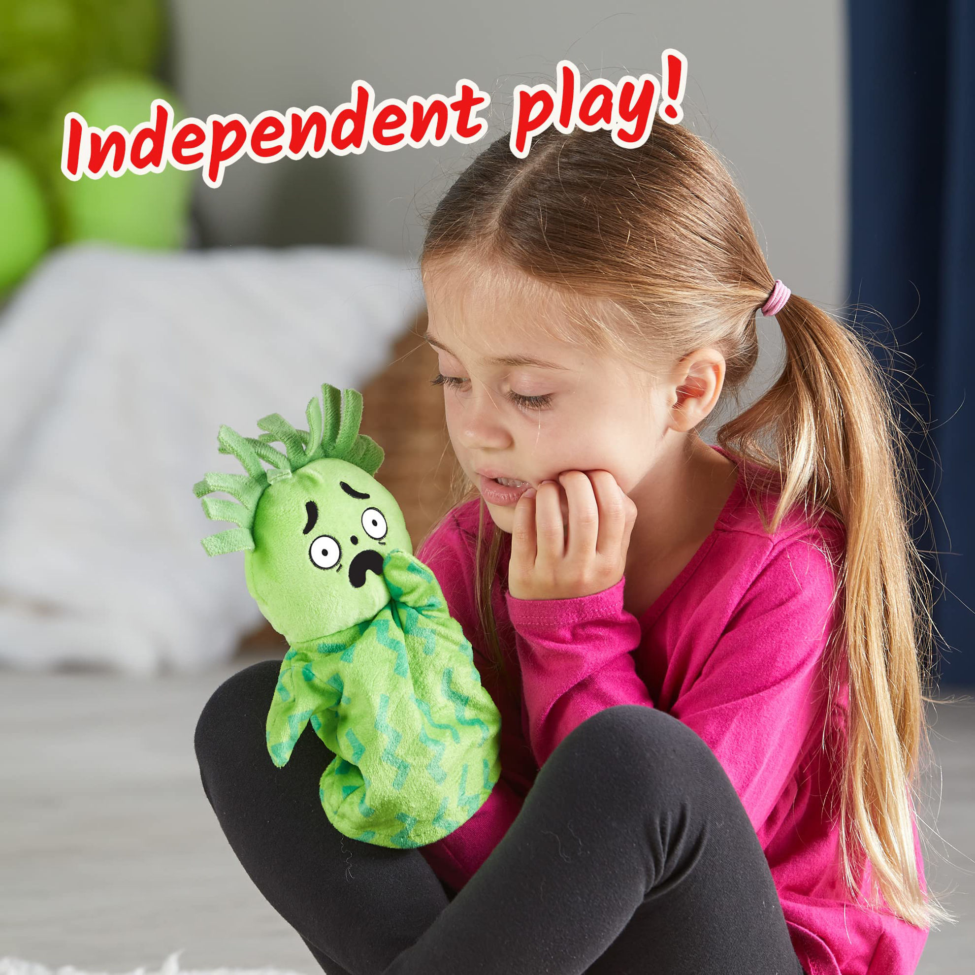 GetUSCart- hand2mind Feelings Family Hand Puppets, Sensory Play Therapy ...