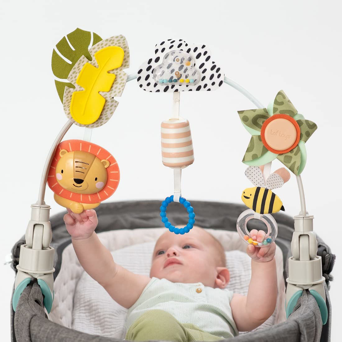 GetUSCart- Taf Toys Savannah Adventures Arch | Activity Arch with ...