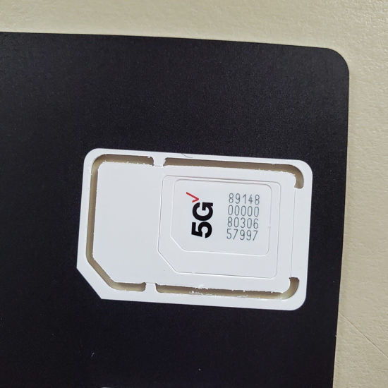 GetUSCart- Verizon Wireless 5G & 4G LTE SIM Card Triple Cut All 3 Sizes ...