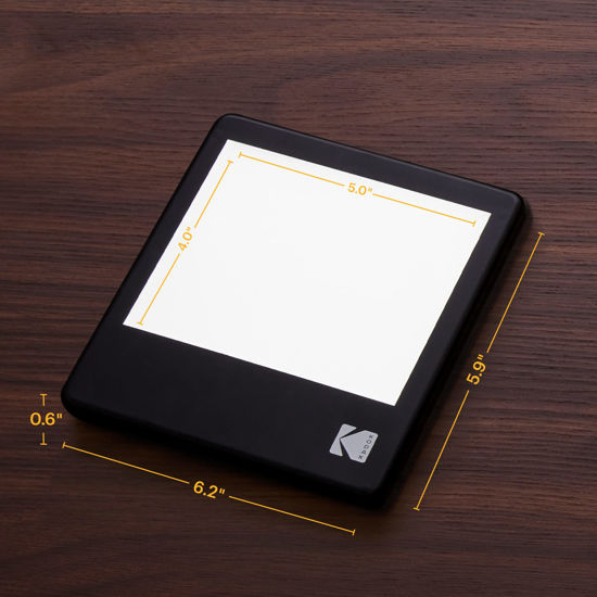GetUSCart- KODAK LED Light Box 5”x4” for Negatives, Slides & Films ...
