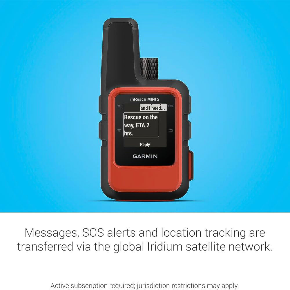 GetUSCart- Garmin inReach Mini 2, Lightweight and Compact Satellite ...