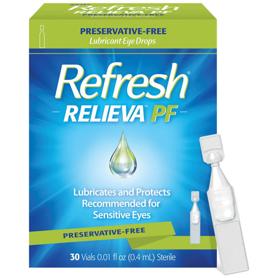 GetUSCart- Refresh RELIEVA PF Preservative-Free Tears, 0.01 fl oz (0.4 ...