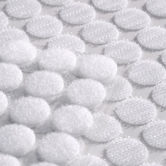 GetUSCart- JUMINIZ 1000 Pcs (500 Pairs) 0.59inch Diameter Hook and Loop ...
