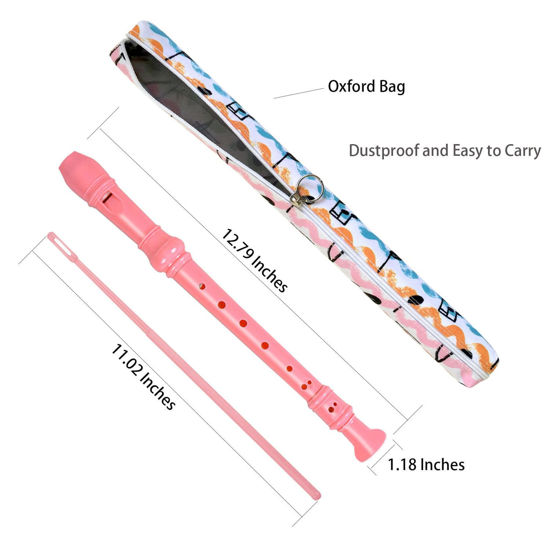 GetUSCart- Descant Recorder Music Recorder 8 Hole flute Instrument for ...