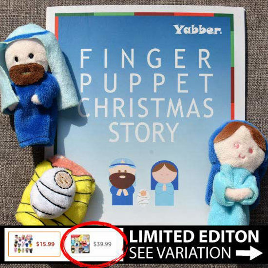 GetUSCart- Finger Puppet Set | The Original Storytime Learning Aid | 16 ...