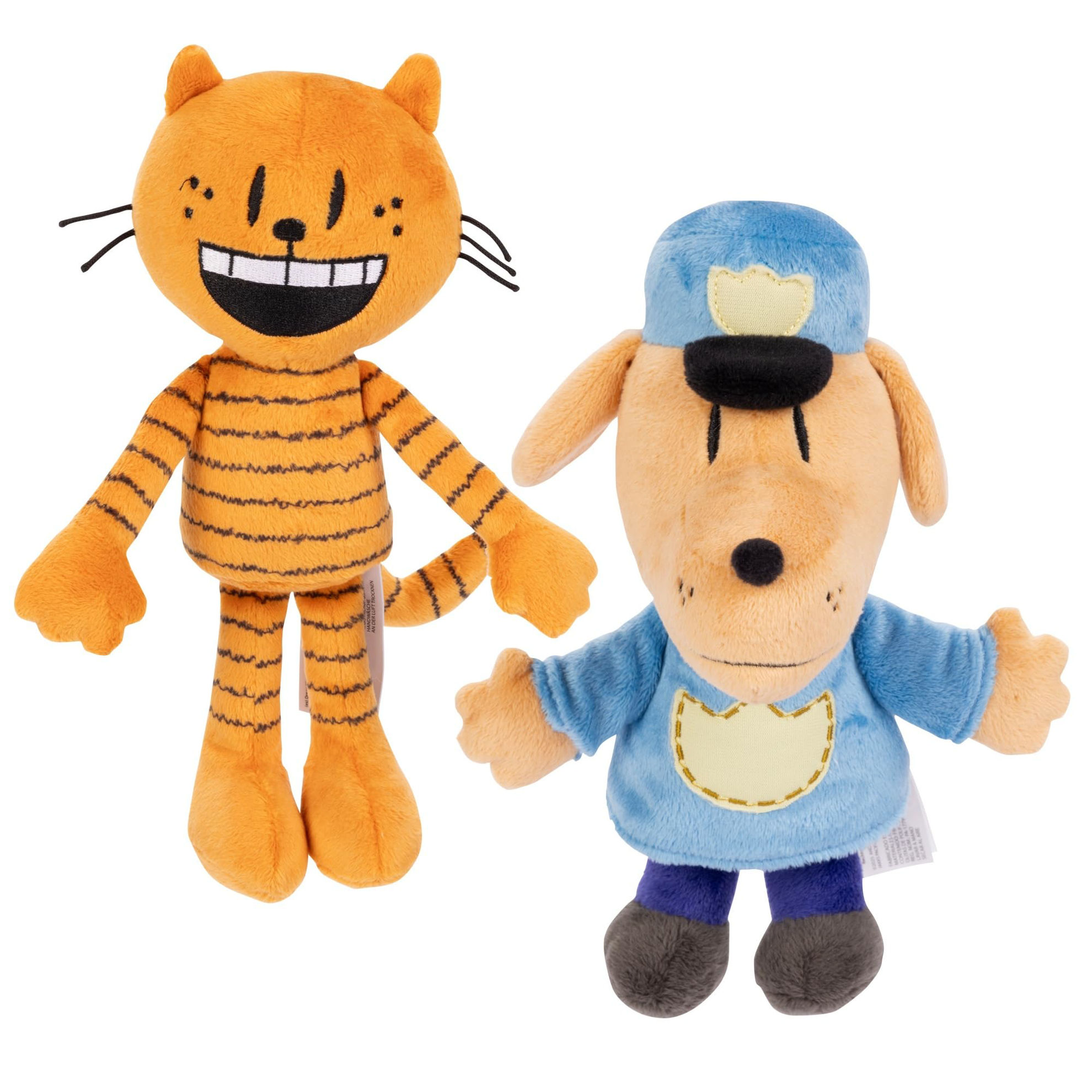GetUSCart- Dog Man Movie Plush - Dog Man and Petey Plush 2-Pack ...