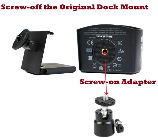 GetUSCart- Webcam Stand Compatible with Elgato Facecam,Facecam pro ...