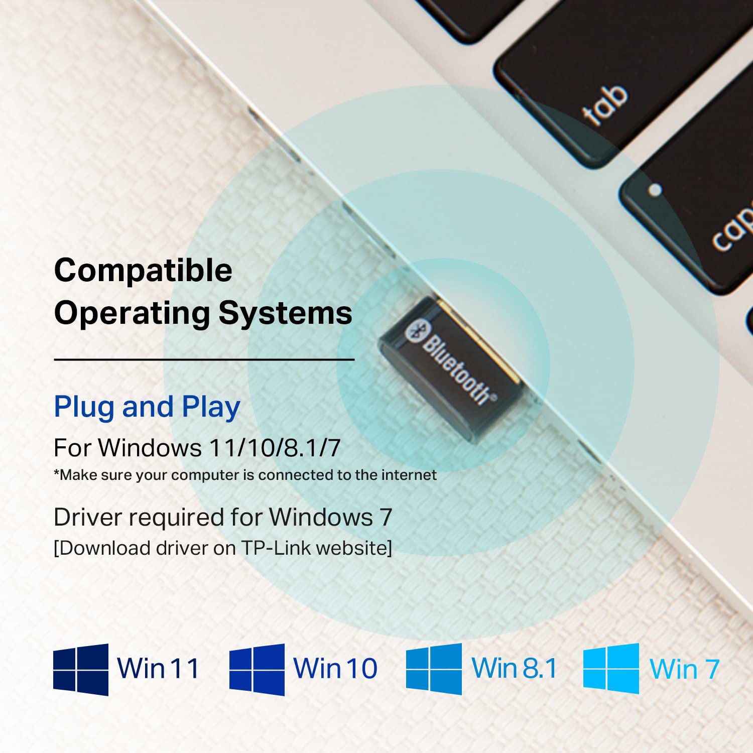 GetUSCart- TP-Link USB Bluetooth Adapter for PC, Bluetooth 5.0/5.3 ...