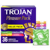 GetUSCart- TROJAN Pleasure Pack Assorted Condoms, Lubricated Condoms ...