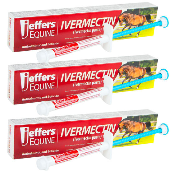GetUSCart- Jeffers Ivermectin Gel Dewormer for Horses - Apple Flavored ...