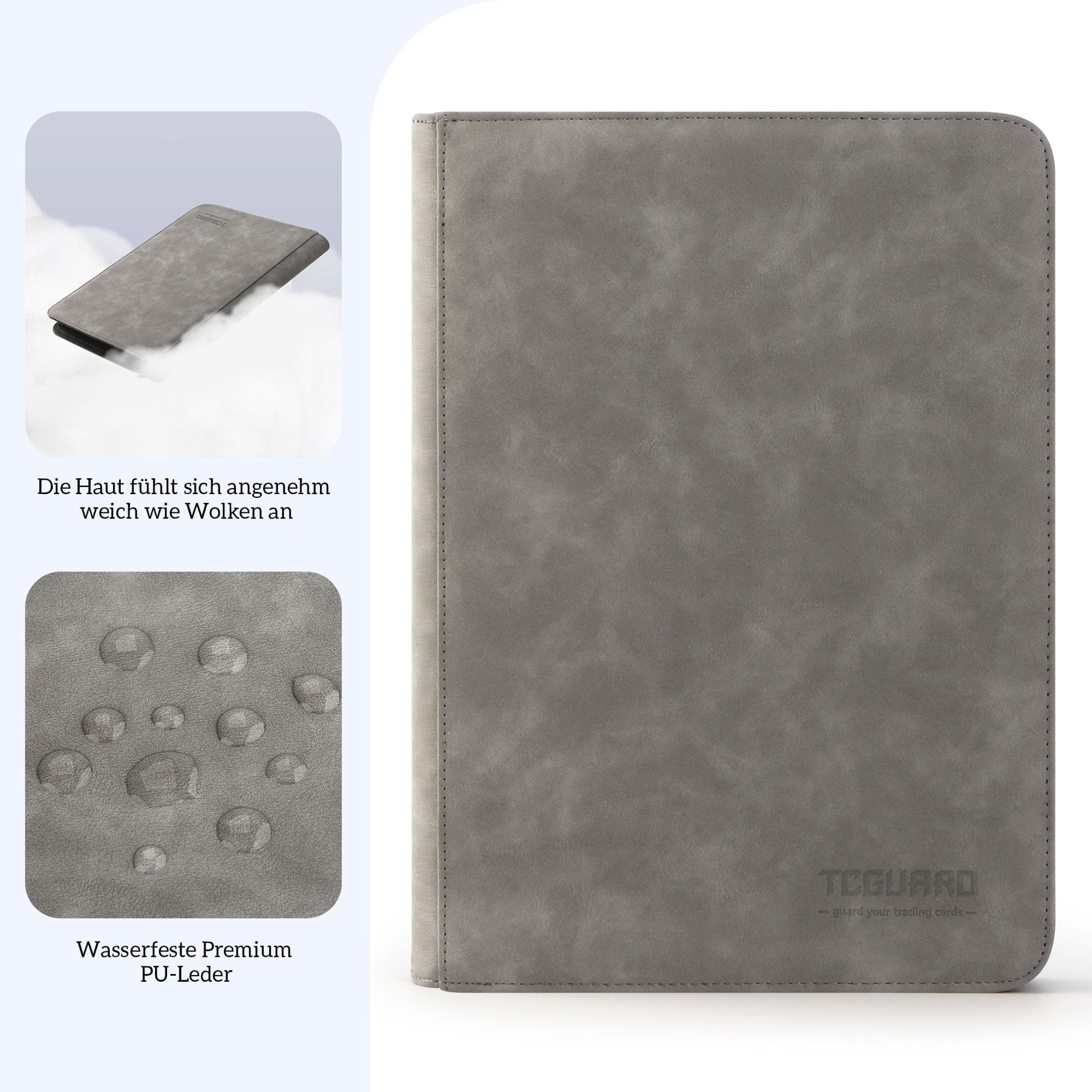 GetUSCart- TCGUARD Trading Card Binder, 9 Side Loading Pocket Card ...