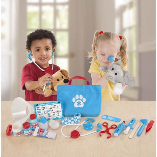GetUSCart- Melissa & Doug Examine and Treat Pet Vet Play Set (24 pcs ...
