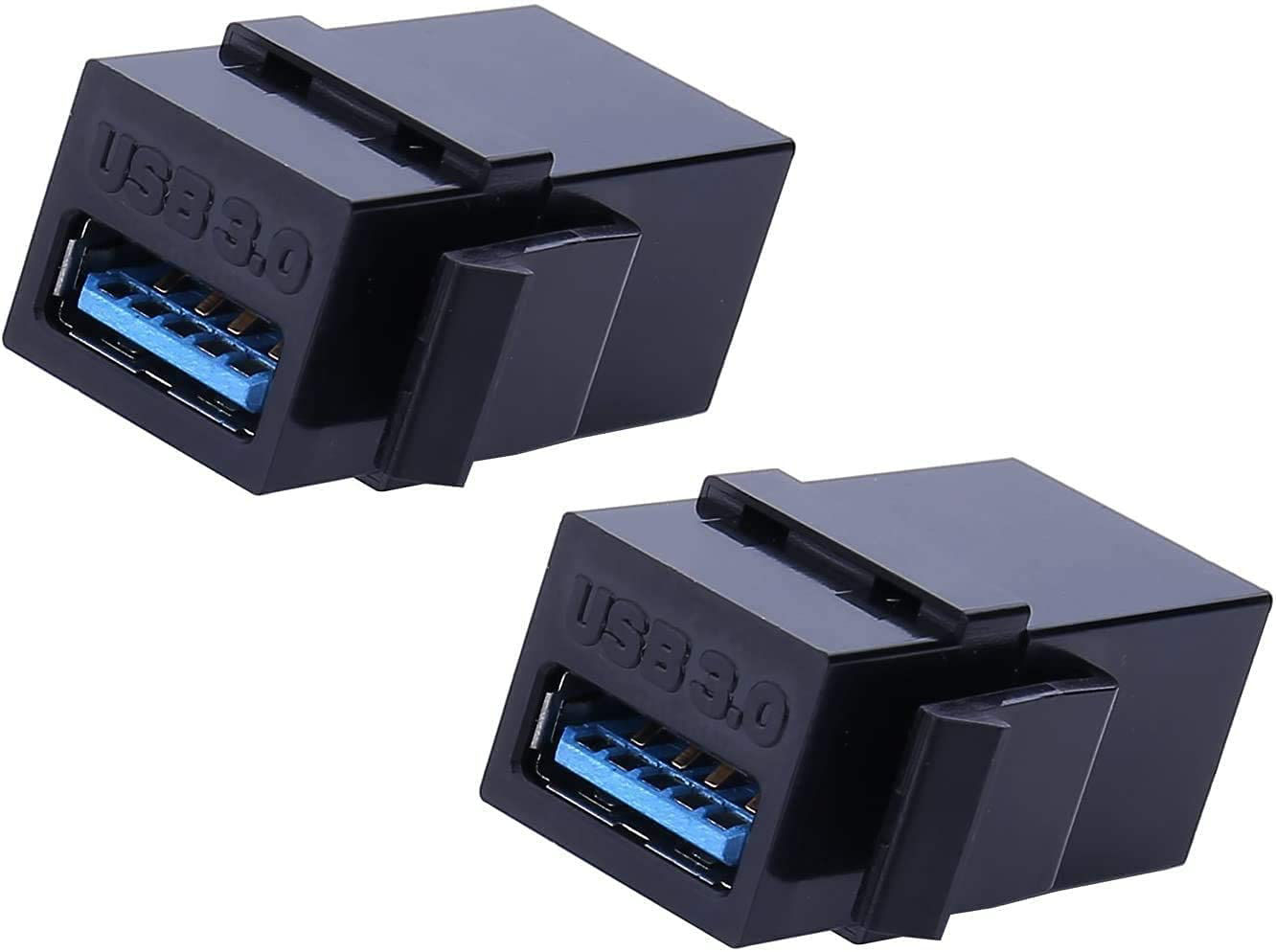 GetUSCart- USB 3.0 Keystone Jack Inserts, 3pcs USB to USB Adapters ...