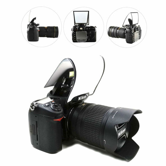 GetUSCart- Camera Photo Universal On-Camera Pop-Up Flash Diffuser for ...
