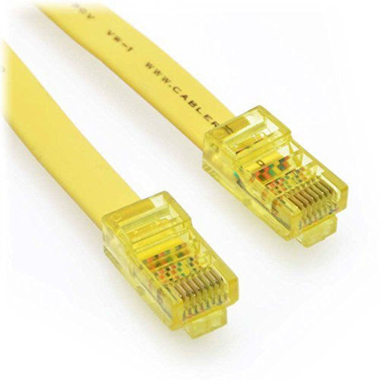 GetUSCart- CableRack 3ft RJ45 to RJ45 Rollover Console Cable for Cisco ...