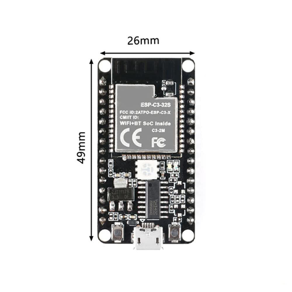 GetUSCart- Rakstore ESP32-C3-32S Bluetooth-Compatible Module Dual Mode ...