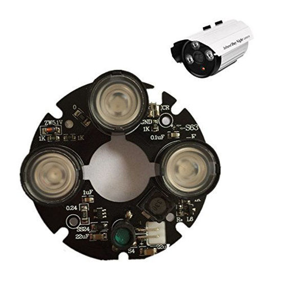 GetUSCart- SIGRID 3 IR led Spot Light Infrared 3X IR LED Board for CCTV ...