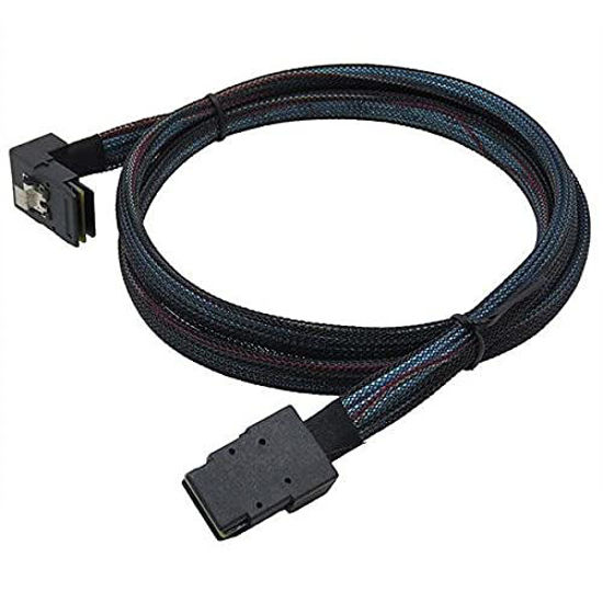 GetUSCart- Mini SAS Cable, SFF-8087 to SFF-8087 Front Angle Internal ...