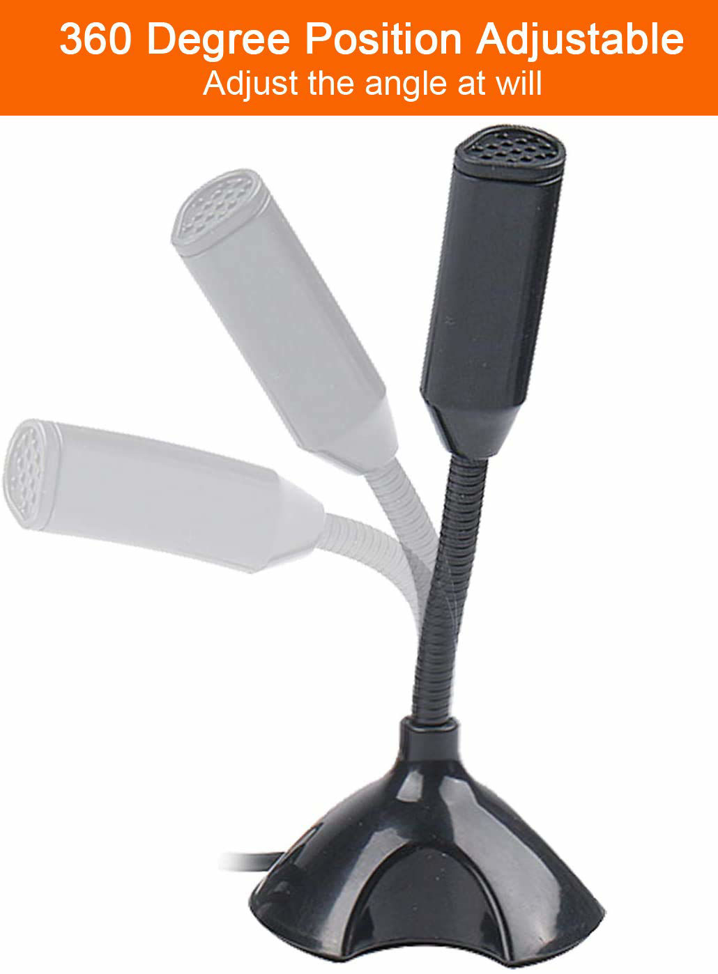 GetUSCart- ESTIQ USB Computer Microphone, Small Computer Microphone ...