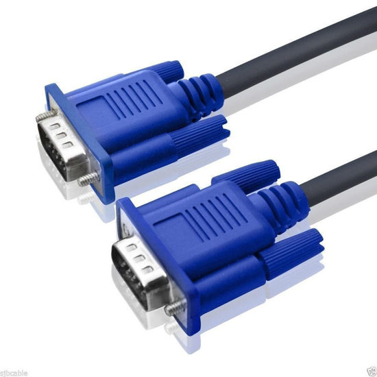 GetUSCart- CableVantage HD15 15Pin VGA Male to Male VGA Cable for TV ...
