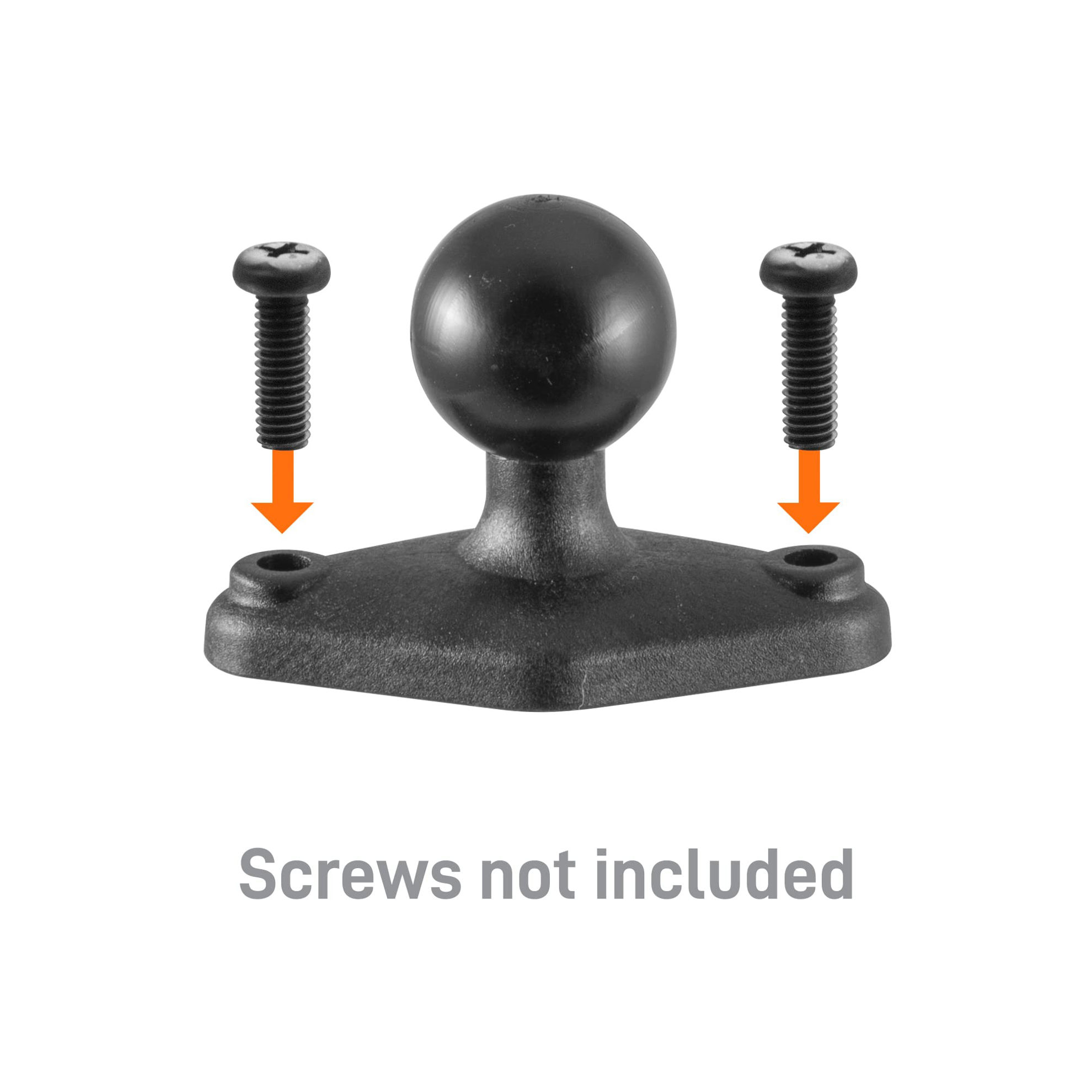 GetUSCart- iBOLT 25mm / 1 inch/B Size Composite Diamond 2-Hole AMPS ...