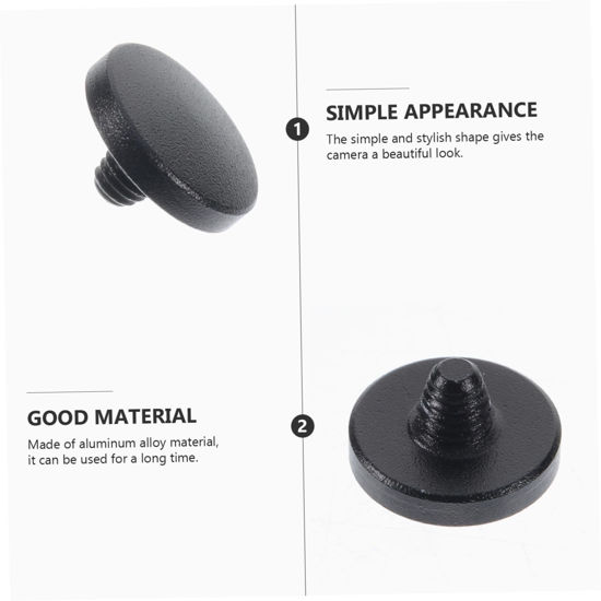 GetUSCart- Gatuida 6 Pcs Camera Shutter Button Concave Shutter Button Camera Parts Concave ...