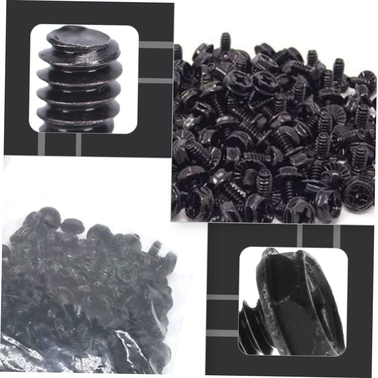 GetUSCart- Hemobllo 100 Pcs Pci Pci Screw Computer Case Thumb Screws ...