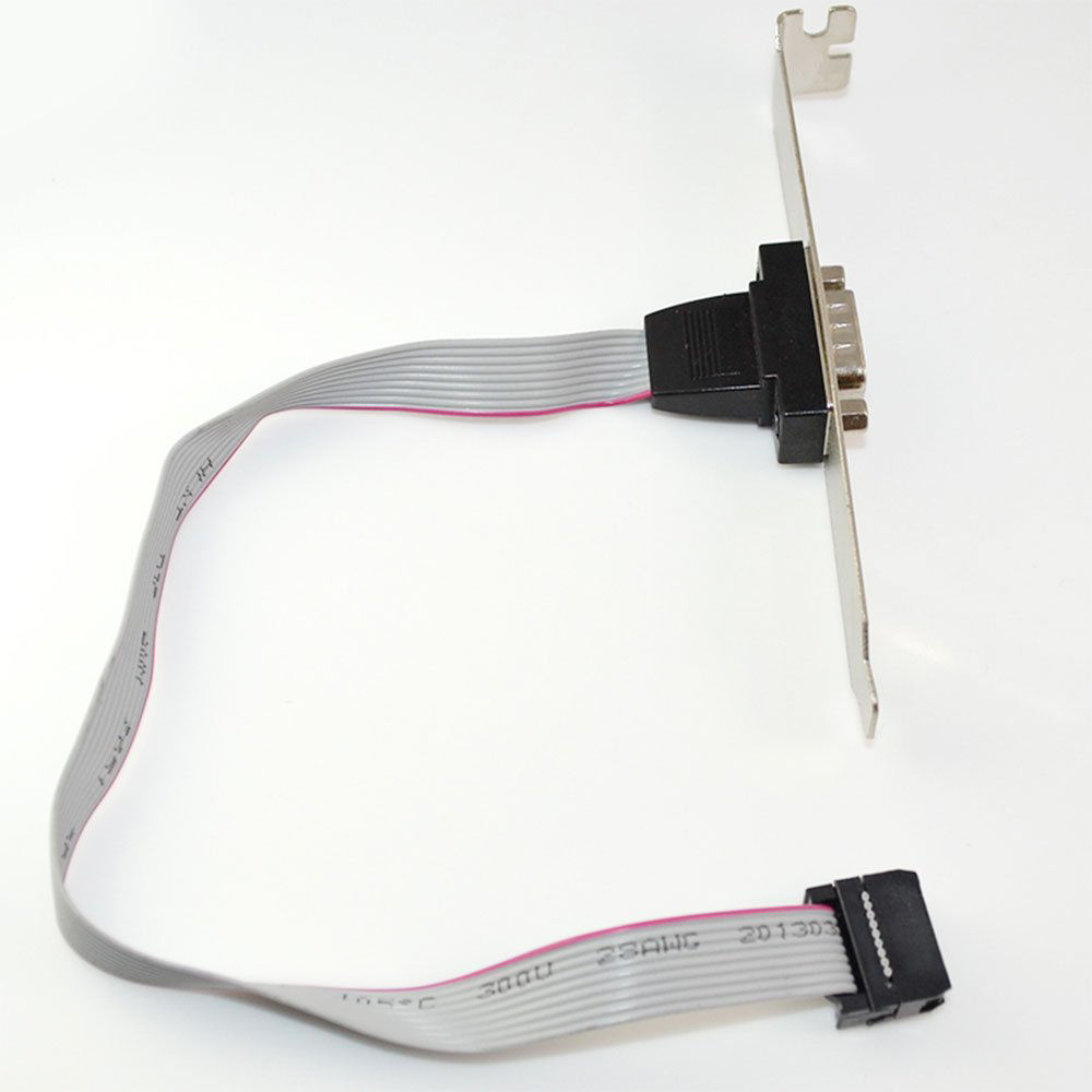 GetUSCart- Serial 9 pin DB9 RS232 Motherboard Com Port Ribbon Cable ...