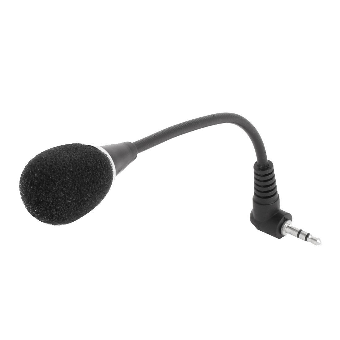 GetUSCart- uxcell Flexible Neck 3.5mm Jack Microphone 16cm for Notebook ...