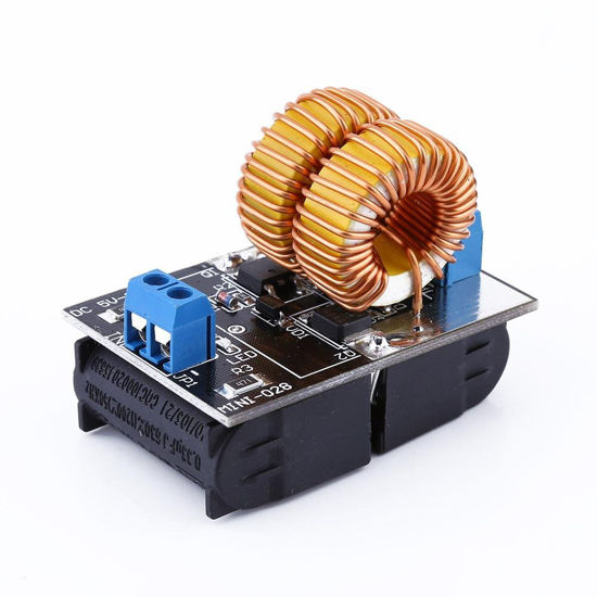 GetUSCart- DC 5V-12V ZVS Low Voltage Induction Heating Module DIY with Heating Coil Circuit Elements