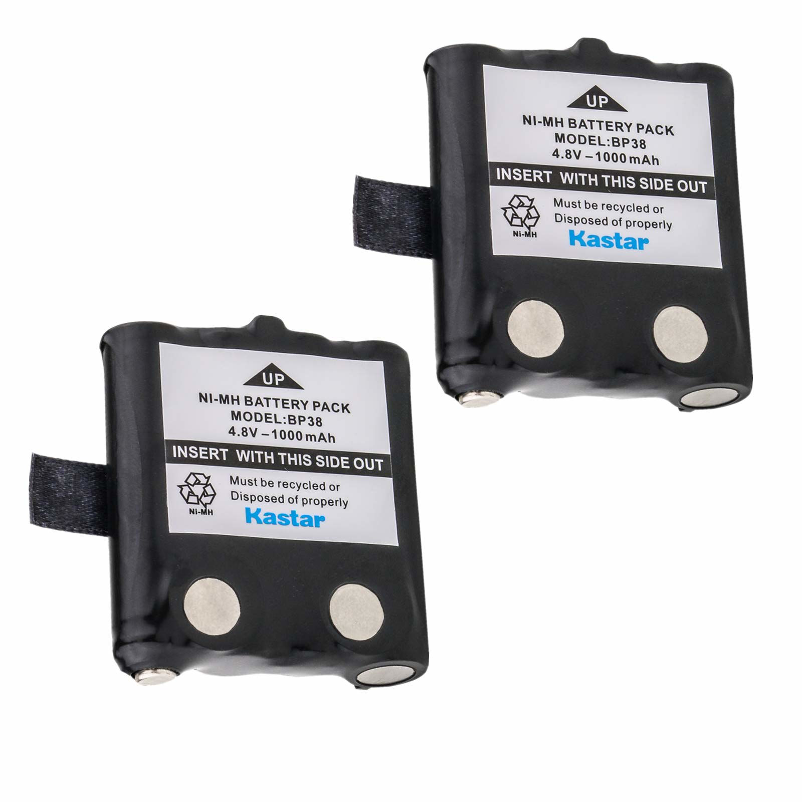 GetUSCart- Uniden BP38 Replacement NiMH Battery Pack (Set of 2); for ...